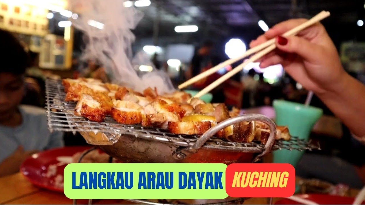 Cara Hidangan Paling Unik Sekali Di Rumah Asap Sarawak | Langkau Arau ...