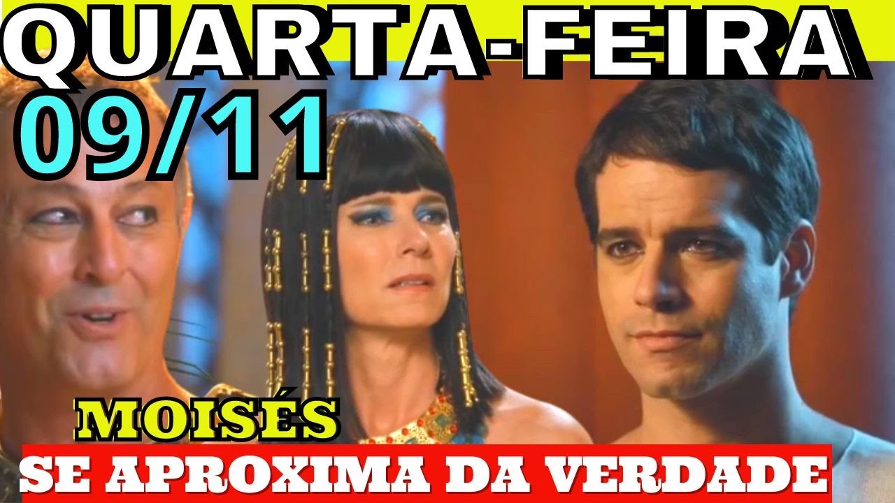 🔴OS DEZ MANDAMENTOS CAPITULO DE QUARTA-FEIRA 09.11.22 - RESUMO DE HOJE ...