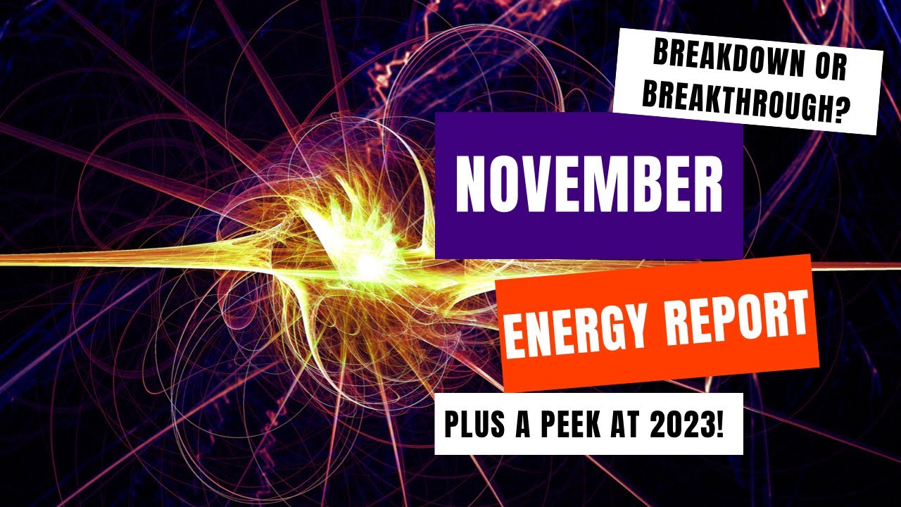 November Energy Report - YouTube