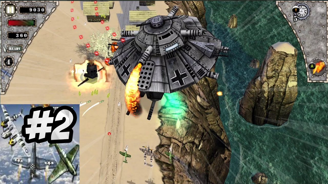 AirAttack HD - Gameplay Part 2 - White Storm - Old Mobile Games - YouTube
