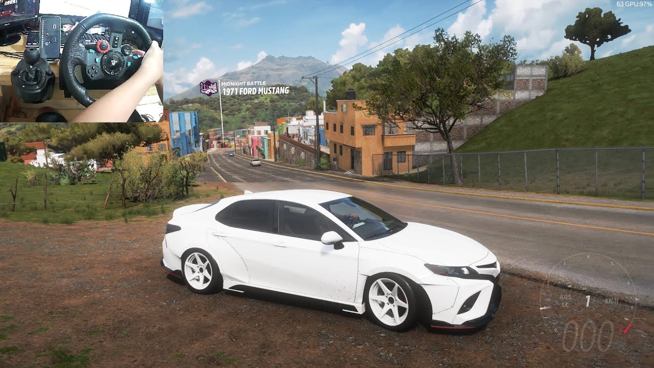 Forza Horizon 5 Toyota Camry TRD Widebody 2023 Logitech G29 Gameplay ...