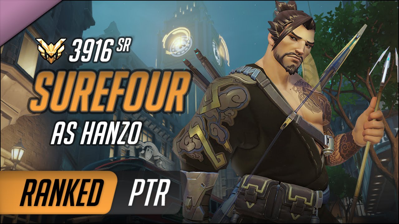 [Rating:3916] C9 Surefour as Hanzo on King's Row Hybrid PTR / Ranked ...