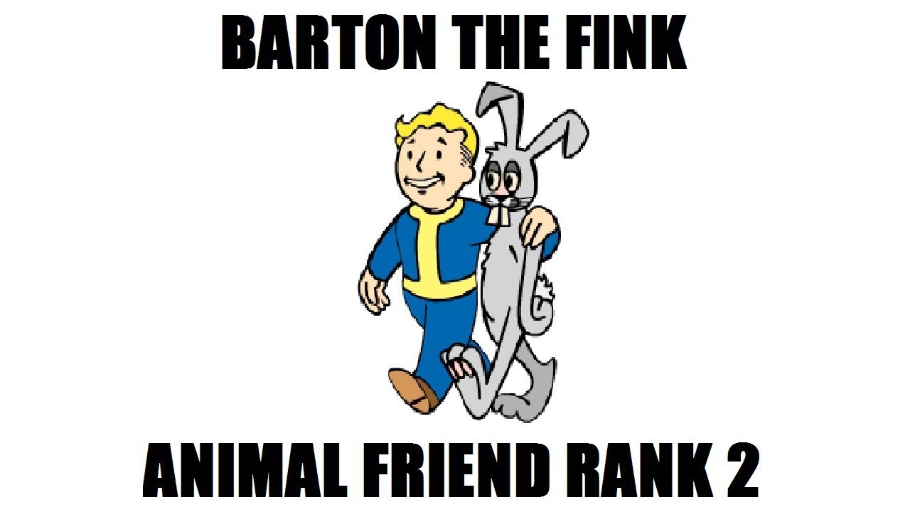 Fallout New Vegas: Barton the Fink (Animal Friend) - YouTube