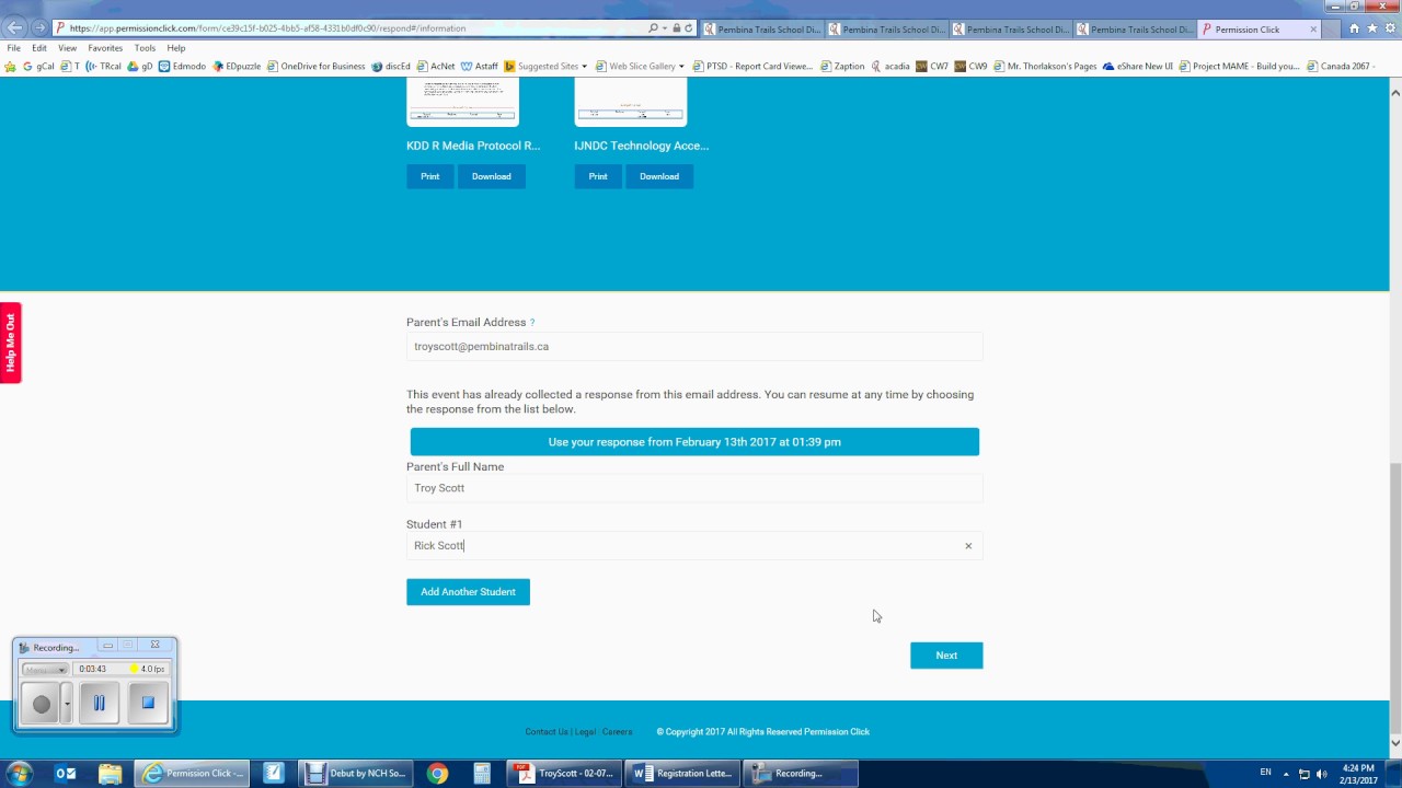 2017-18 Registration for Grade 8 - YouTube