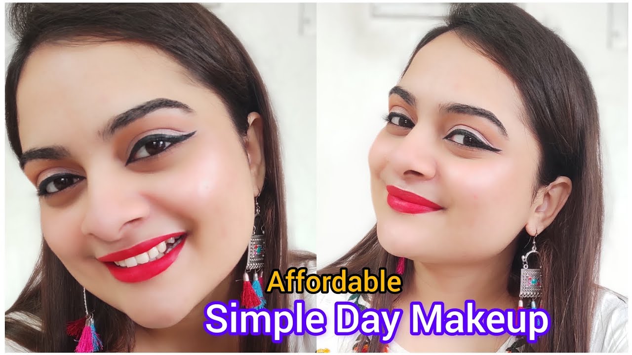 Affordable Simple Day Makeup || খুব সহজেই সকালের মেকআপ || Affordable ...
