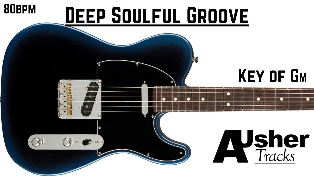 Deep Soulful Groove Guitar Backing Track Jam in G minor | Guitar ...