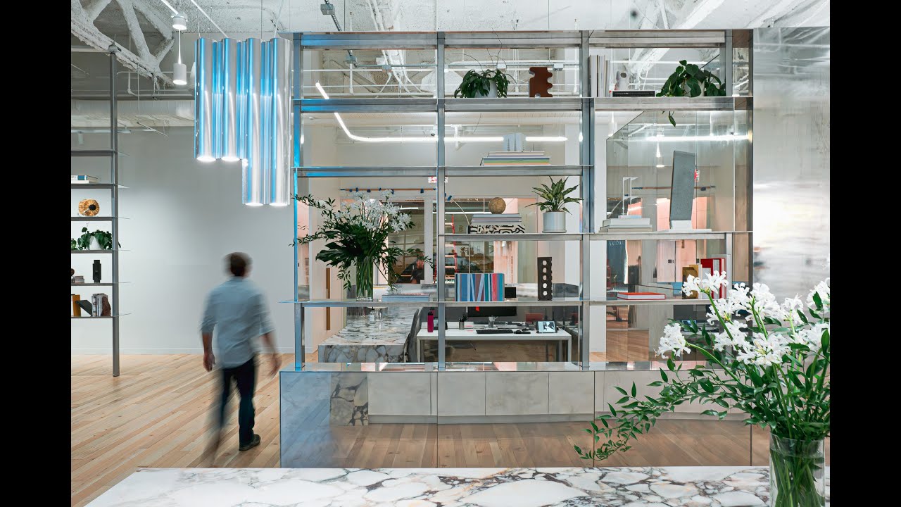 Gensler SF Office custom furnishings and placemaking. - YouTube