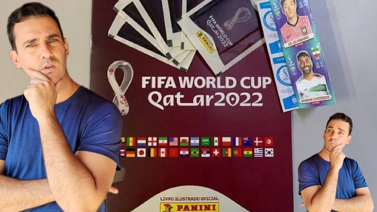 Album da copa 2022 diferente!! saiba detalhes e valores. - YouTube