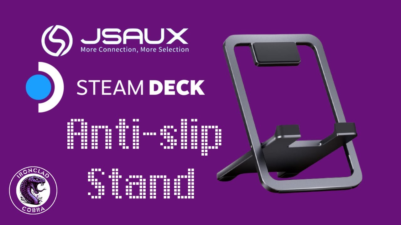 JSAUX Steam Deck Anti-Slip Ultra-Slim Holder/Stand (Steam Deck ...
