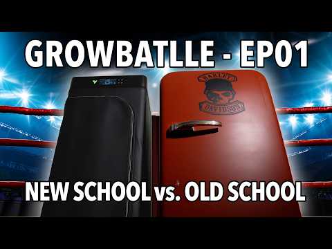 GROWBATTLE 💥🥦 SEASON 4 EP01 REUPLOAD - Vivosun VGrow vs. Fridge-O-Mat EPS01