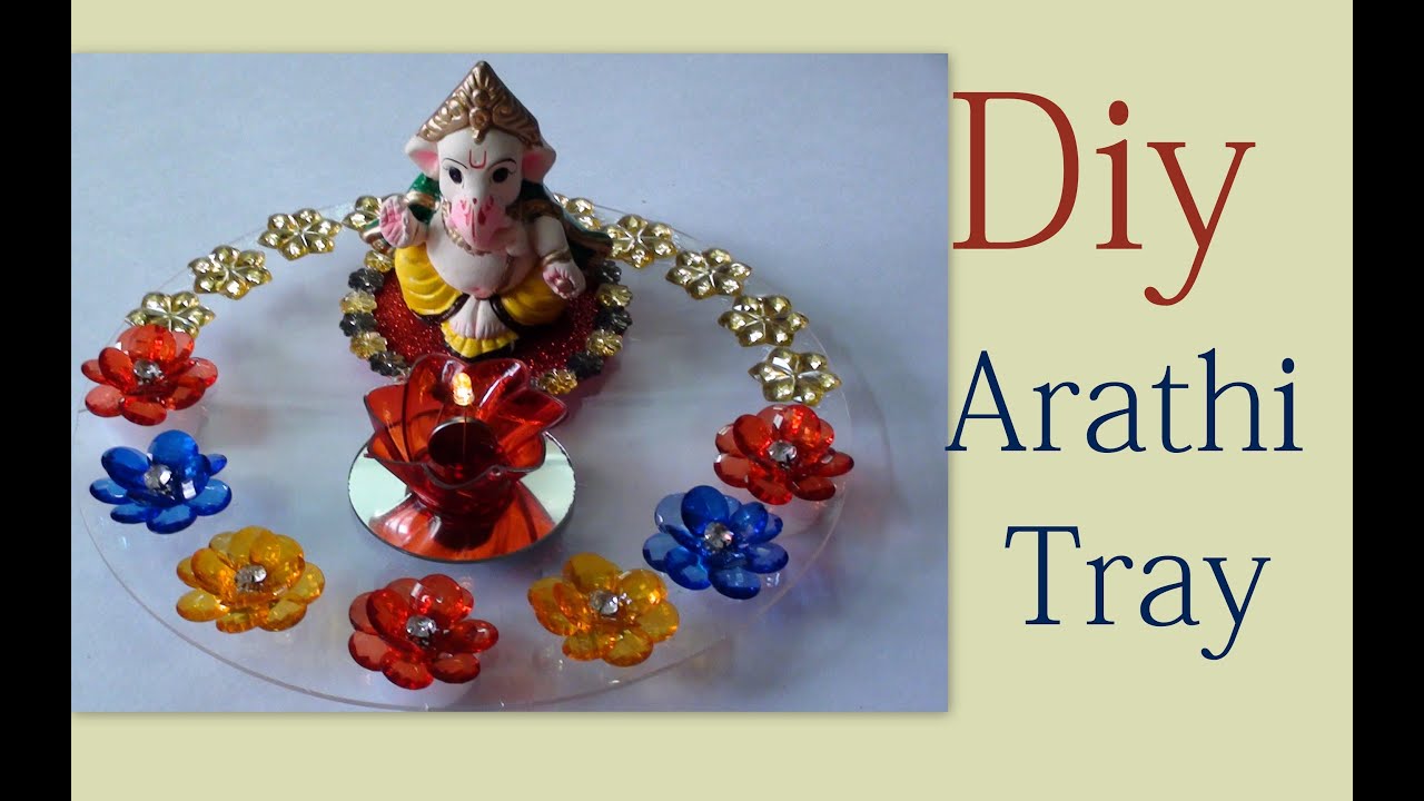 Diwali tray making tutorial video - YouTube