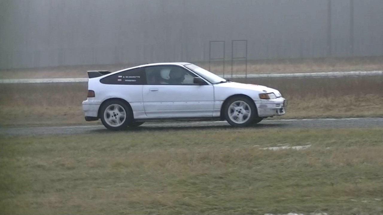 Onboard Honda CRX Rally B16A2 DOHC VTEC 180HP - YouTube