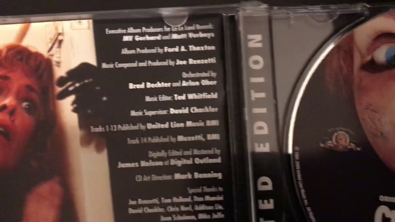 Joe Renzetti - Child’s Play (Soundtrack) CD Opening + Booklet - YouTube