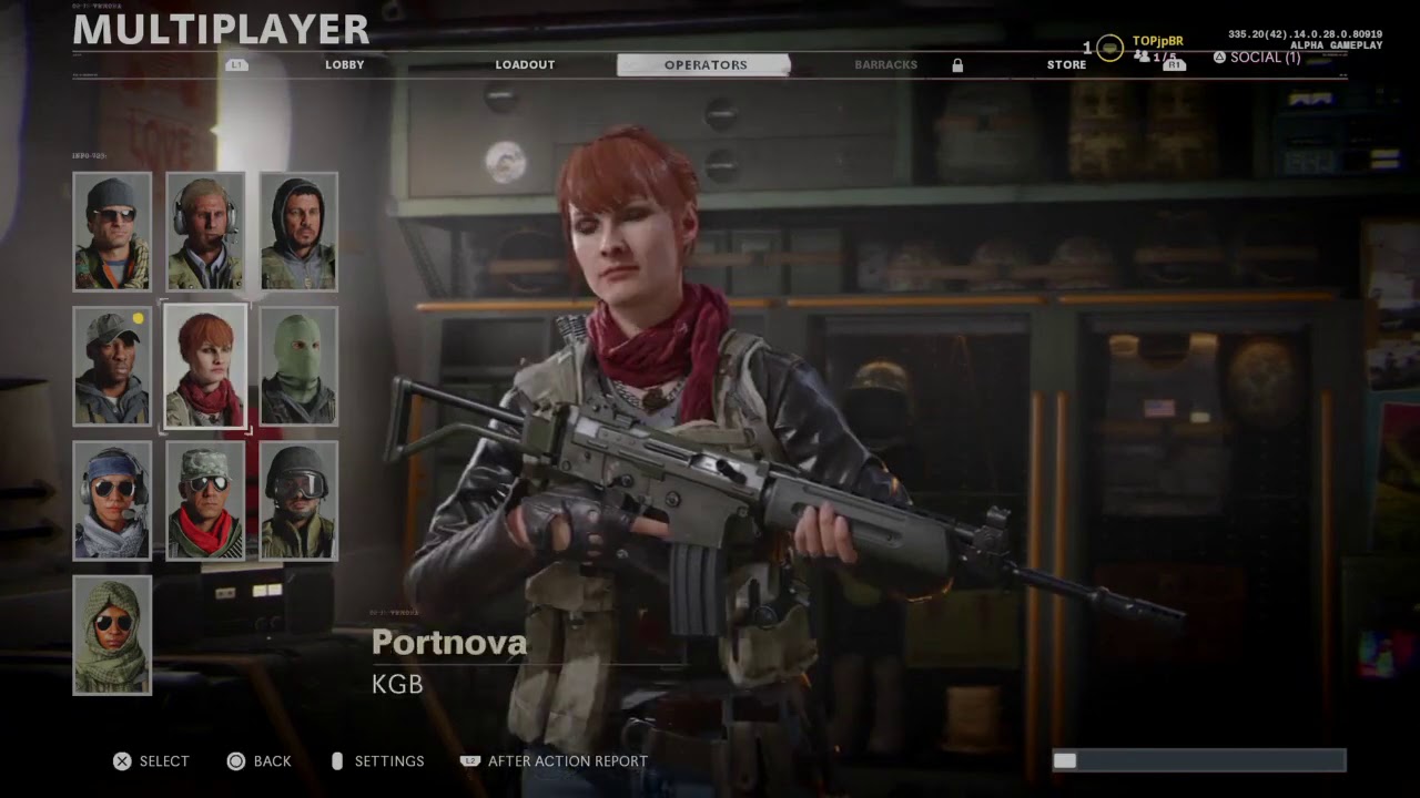 All Operators Call of Duty Black ops Cold War - YouTube