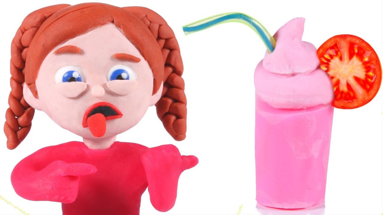 KidsTrying Strange Foods Cartoons For Kids - YouTube