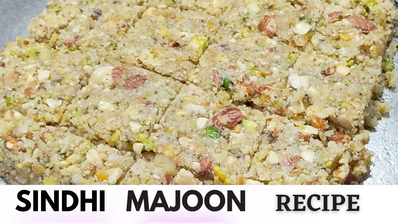 Dry fruits sweets | Sindhi majoon recipe in Hindi | Maajun recipe | By ...