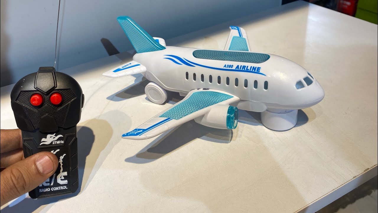 RC Airplane Unboxing & Testing video - YouTube