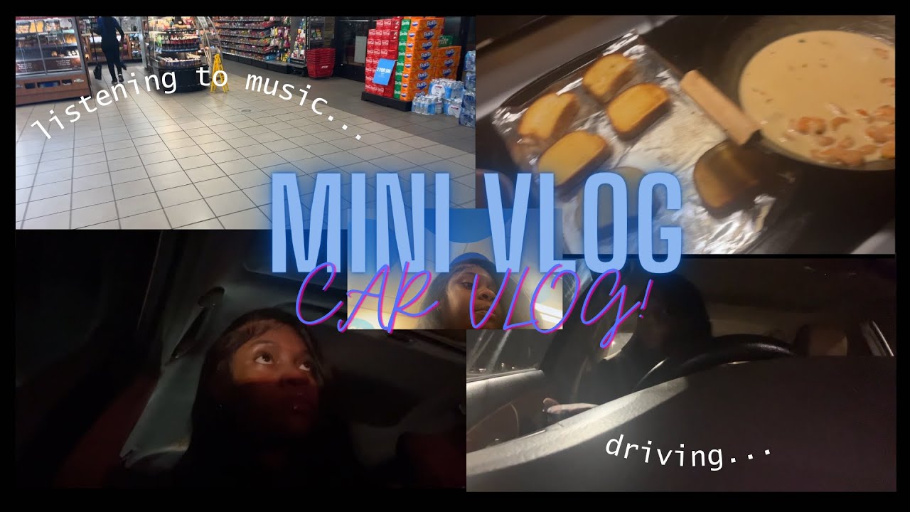 MINI VLOG: Car Vlog || Driving || Listening to music - YouTube