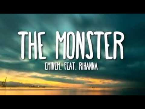 Eminem ft. Rihanna - The Monster ( Lyrics ) - YouTube Music