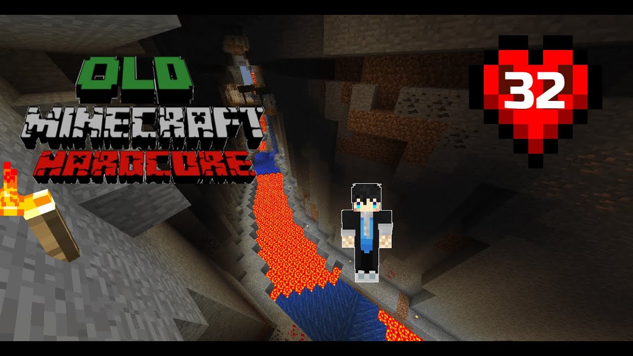 Mining for Rails! In Old Hardcore Minecraft (#32) - YouTube