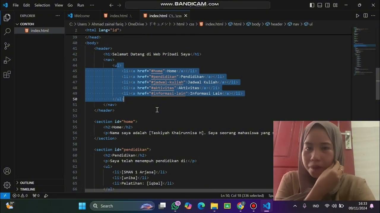 Tugas demo program web modul 2 - YouTube