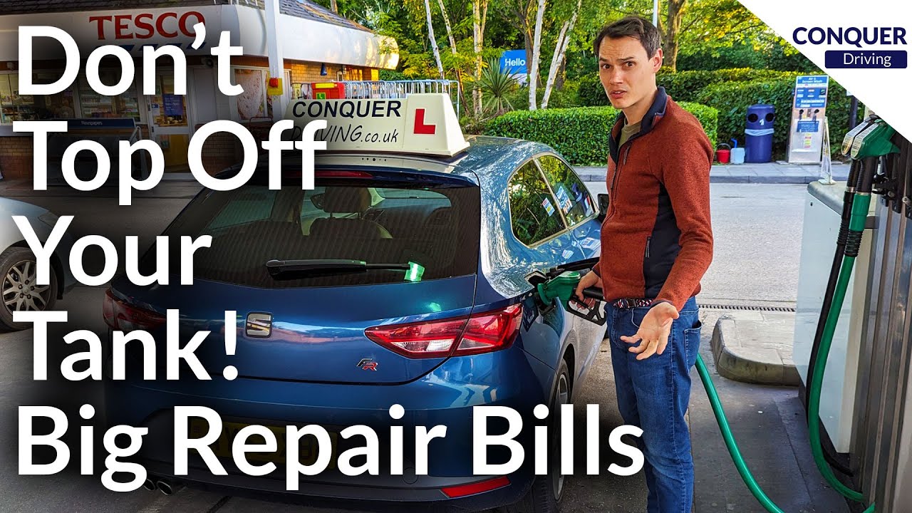 Don't Top Off Your Fuel Tank - Large Potential Repair Bill - YouTube