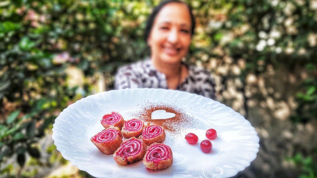 Bread Jam Rolls recipe | Jam pinwheel rolls | Bread Jam Swiss roll ...