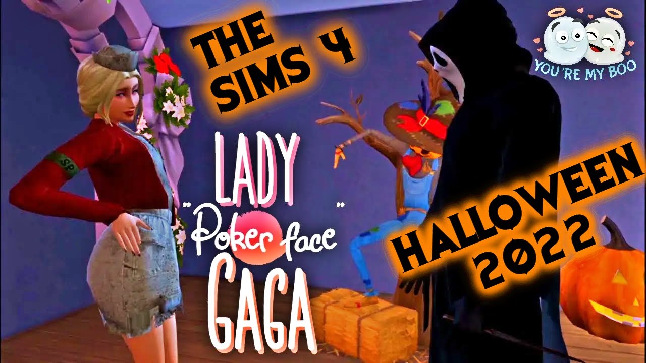 ♥ The Sims 4 Halloween 2022 - Ghostface (''Poker face'' Lady Gaga ...