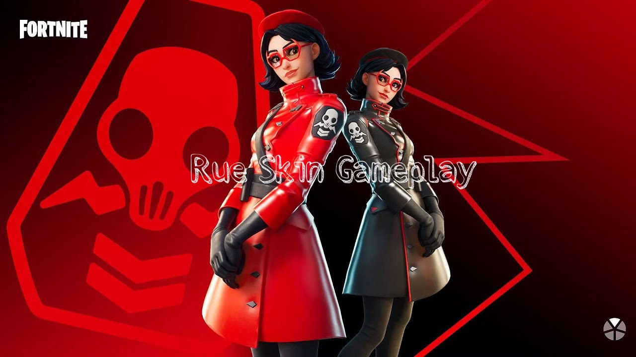 Fortnite Rare Rue Skin Gameplay +(Leviathan Axe) - YouTube