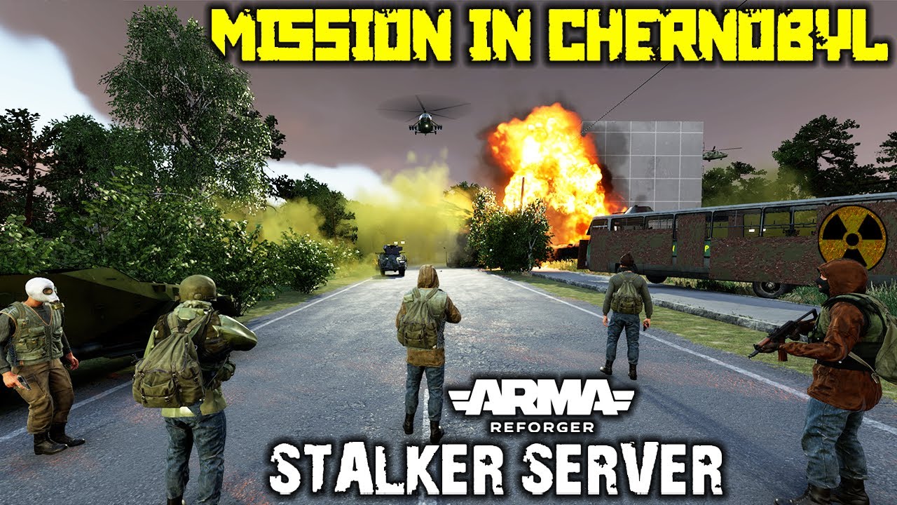 ARMA REFORGER STALKER LIFE | QUEST INSIDE CHERNOBYL EXCLUSION ZONE ...