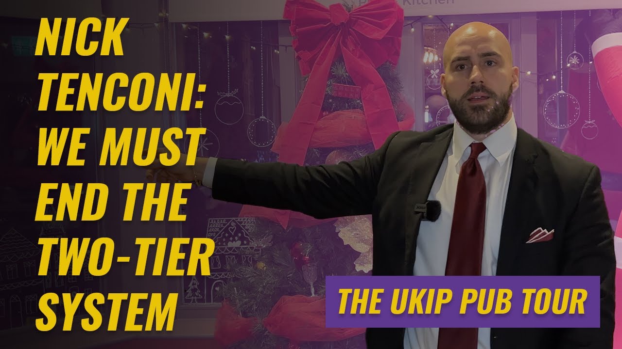 Nick Tenconi: We Must End The Two-Tier System - YouTube