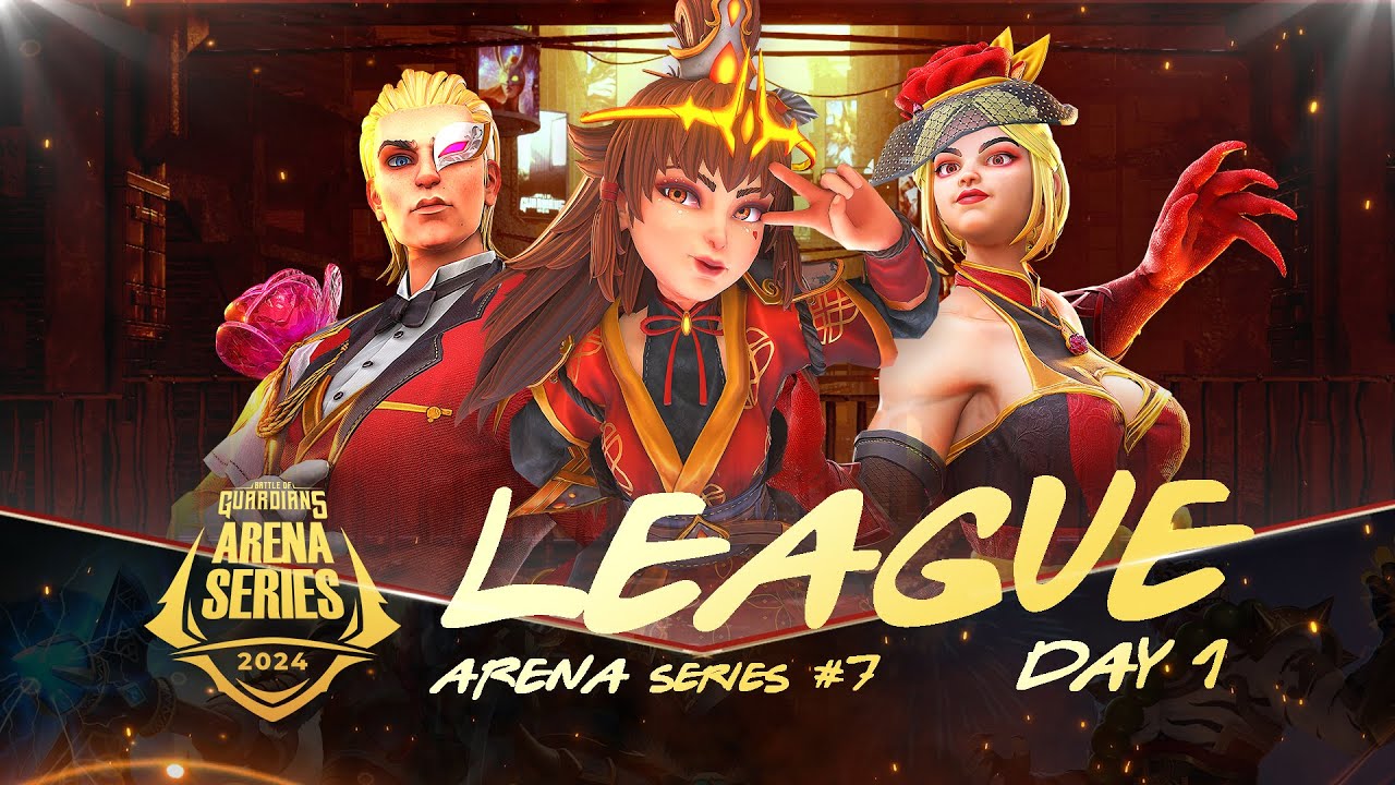 LEAGUE DAY 1 - ARENA SERIES #7 | BATTLE OF GUARDIANS TOURNAMENT - YouTube