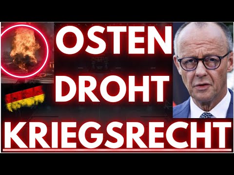 MERZ DROHT OSSI‘s: KRIEGSRECHT WIRD AUSGERUFEN im SEPTEMBER?