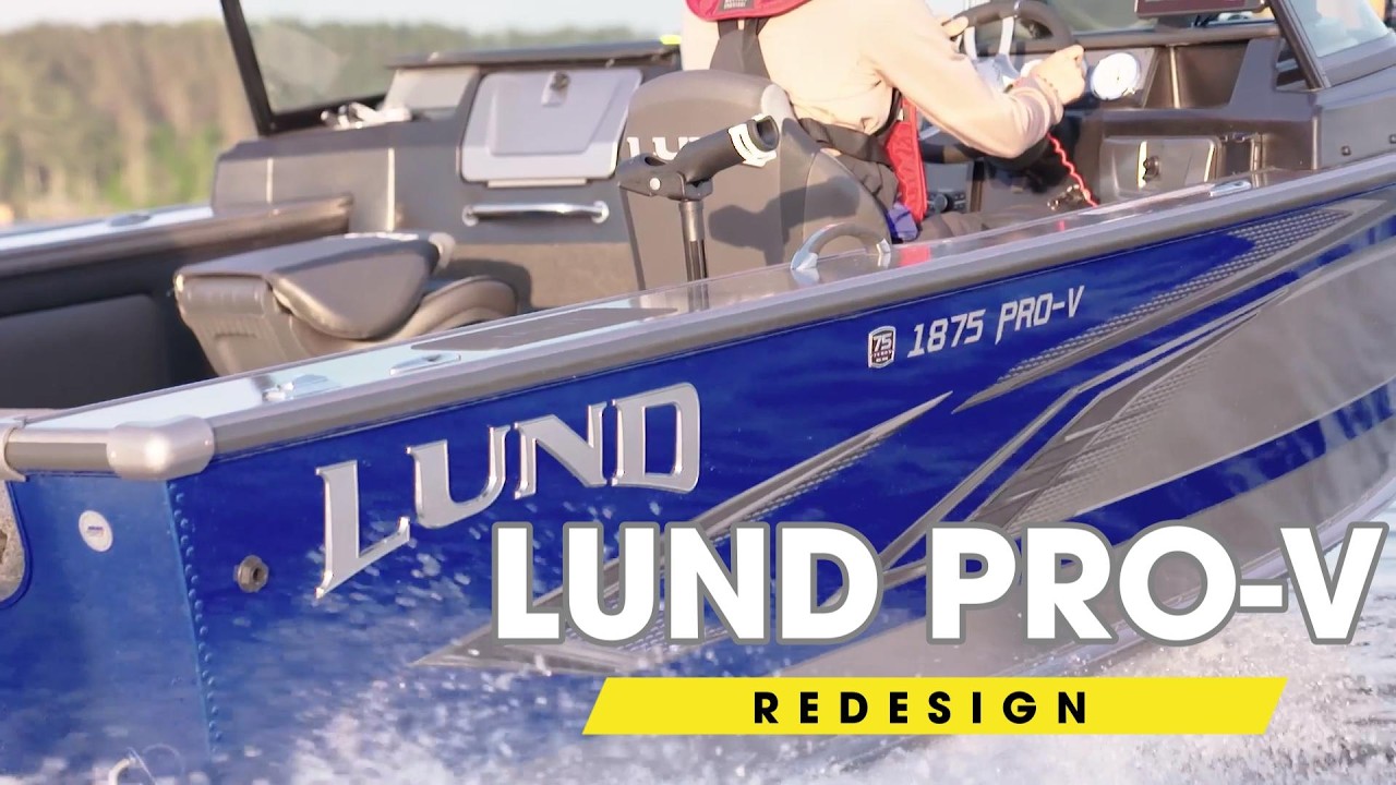 Lund Pro V Redesign 🔥 Ultimate Walk-Through Fishing Boat for Vermont ...
