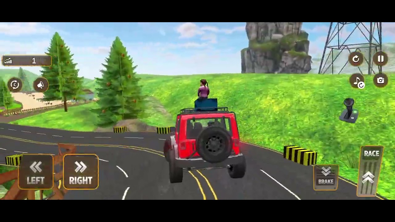 new thar game / thar power 😱/ thar modified/ red thar / new car game ...