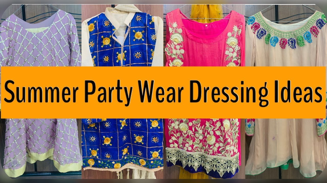 Summer Party Dresses Ideas By SFF | Party Dresses Collection - YouTube