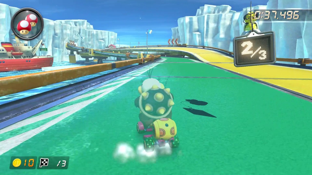 Ice Ice Outpost [150cc] - 1:49.723 - きづ (Mario Kart 8 Deluxe World ...