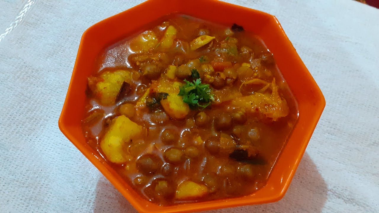 ALOO CHANA CURRY| ALOO CHANE KI SABZI| ALOO CHANA MASALA| आलू चना की ...