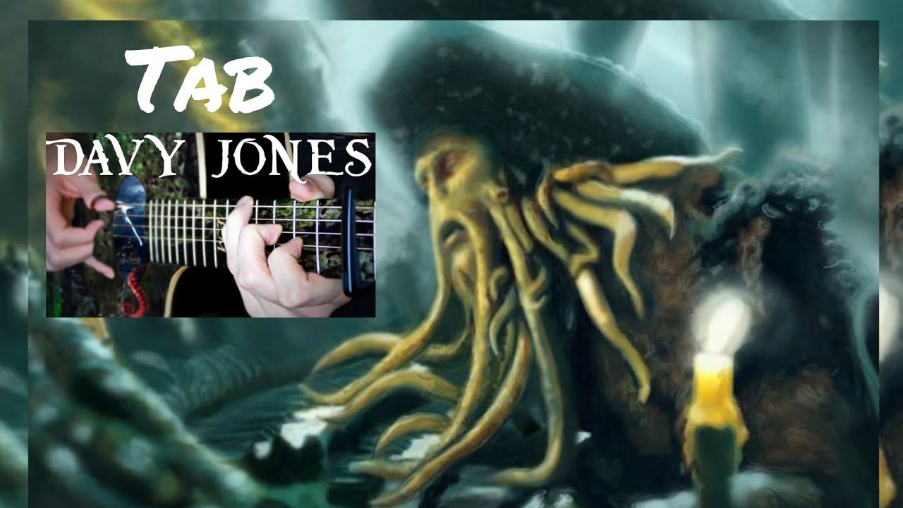 TAB= 🕋💓Davy Jones Theme - Pirates of the Caribbean OST💀 - Eddie van der ...