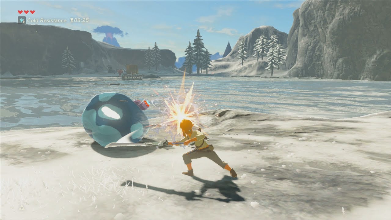 Knight's Claymore (w/buff) Great Plateau Master Mode Zelda BotW - YouTube