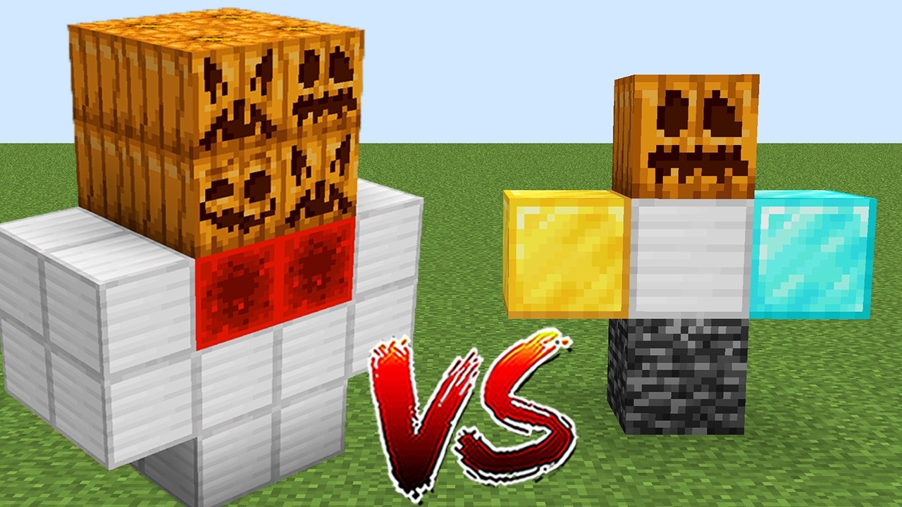POWERED REDSTONE GOLEM vs All New Minecraft Golems - Battle Minecraft ...