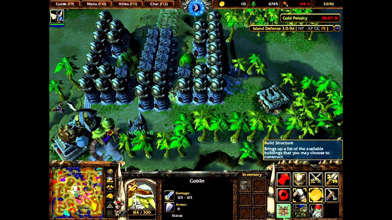 Island Defense WC3 Part2 - YouTube