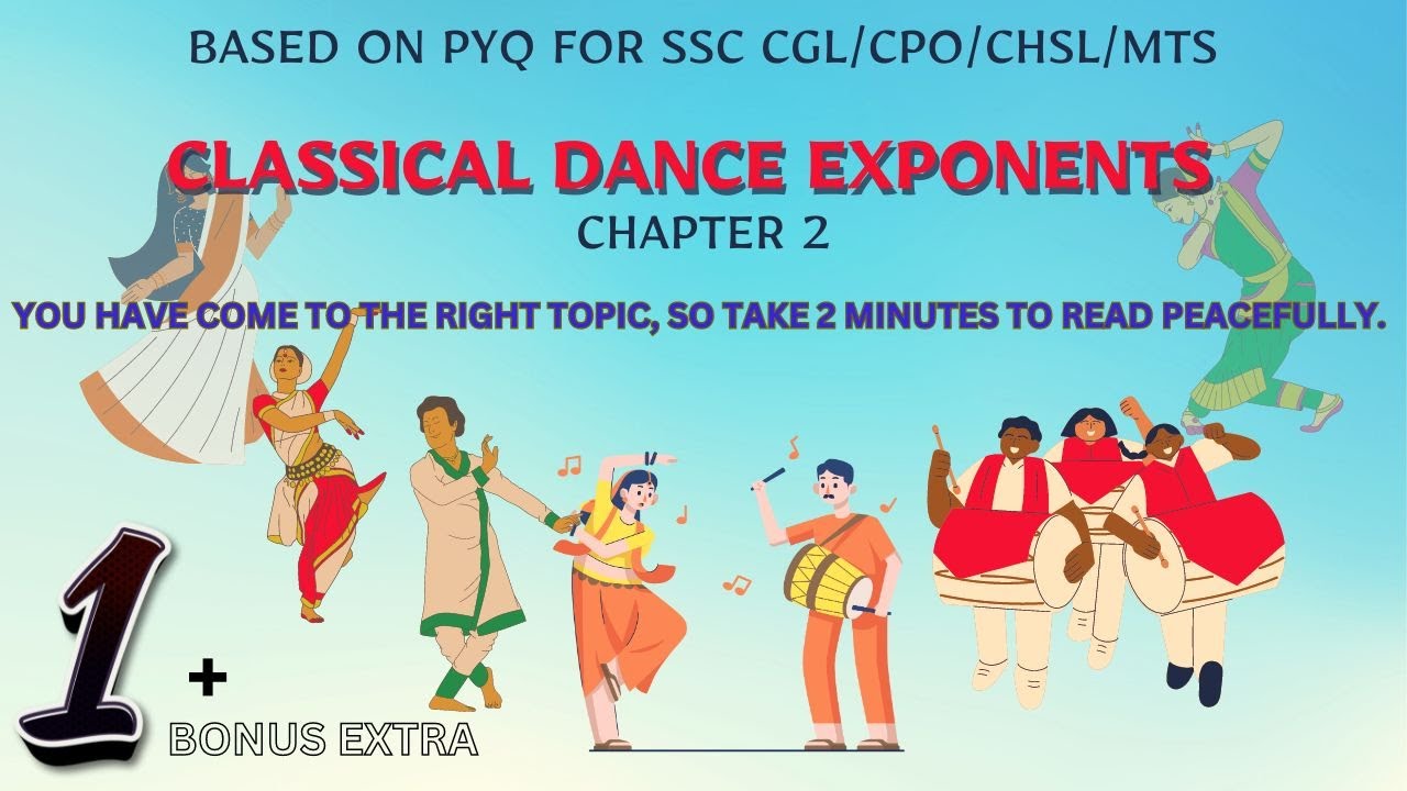 Classical Dance Exponents You Must Know for SSC Exams | GK Revision ...