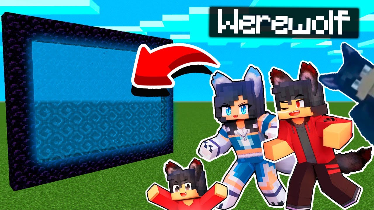 How To Make A Portal To The Aphmau And Friends WereWolf Dimension In ...