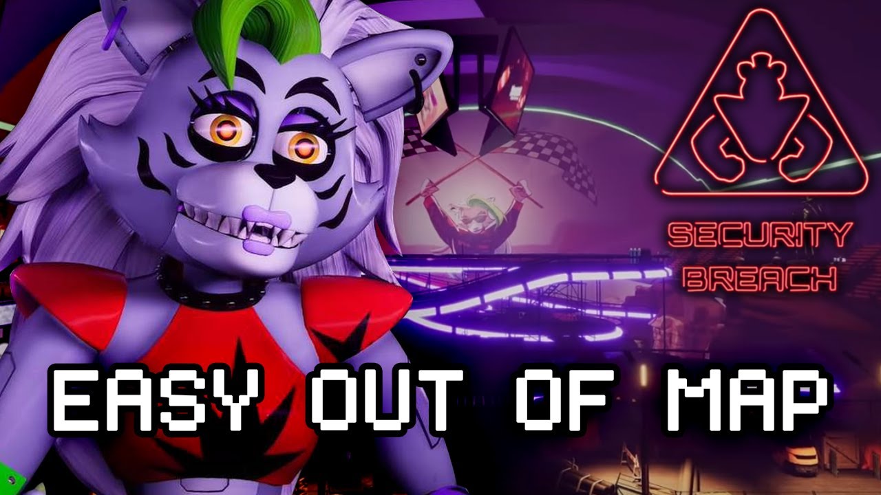 Five Nights at Freddy's: Security Breach - Easy Roxy Raceway Out of Map ...