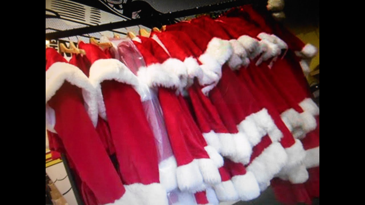 Room full of Santa Suits Dream - YouTube