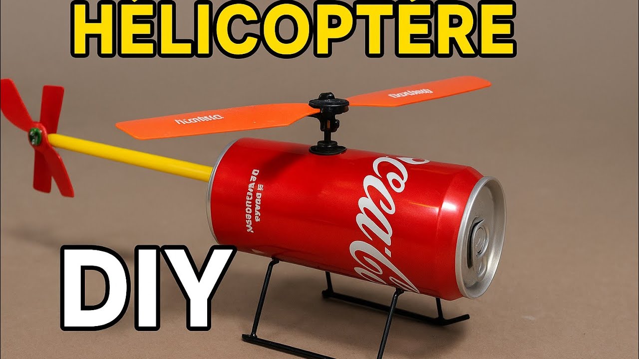 Science Working Model Helicopter || Making a helicopter - YouTube