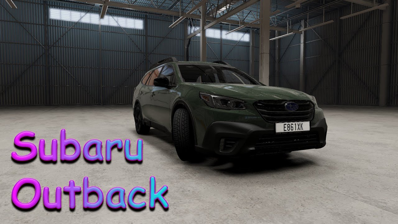 Subaru Outback-BeamNG Drive(#964) - YouTube