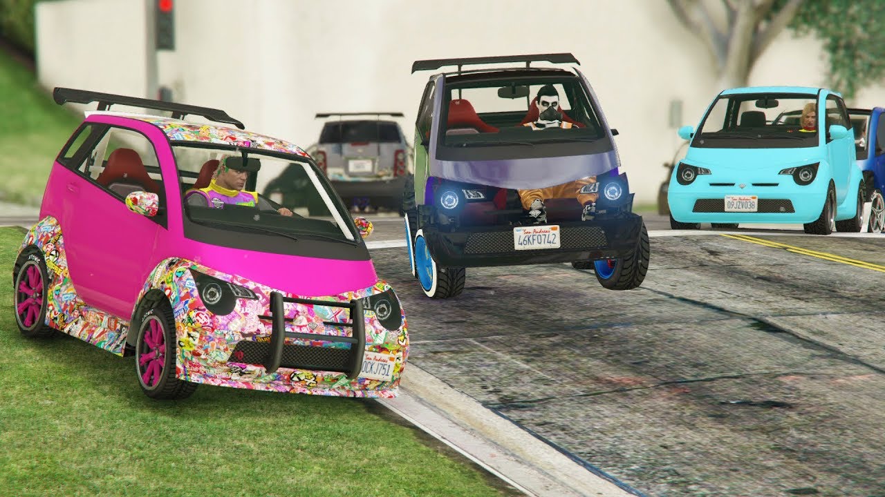 +7.000 MINI COCHES! - CARRERA GTA V ONLINE - GTA 5 ONLINE - YouTube