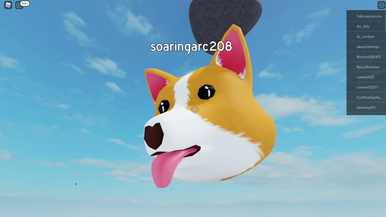 A DOG DOING DEFUALT DANCE??? roblox vr hands - YouTube